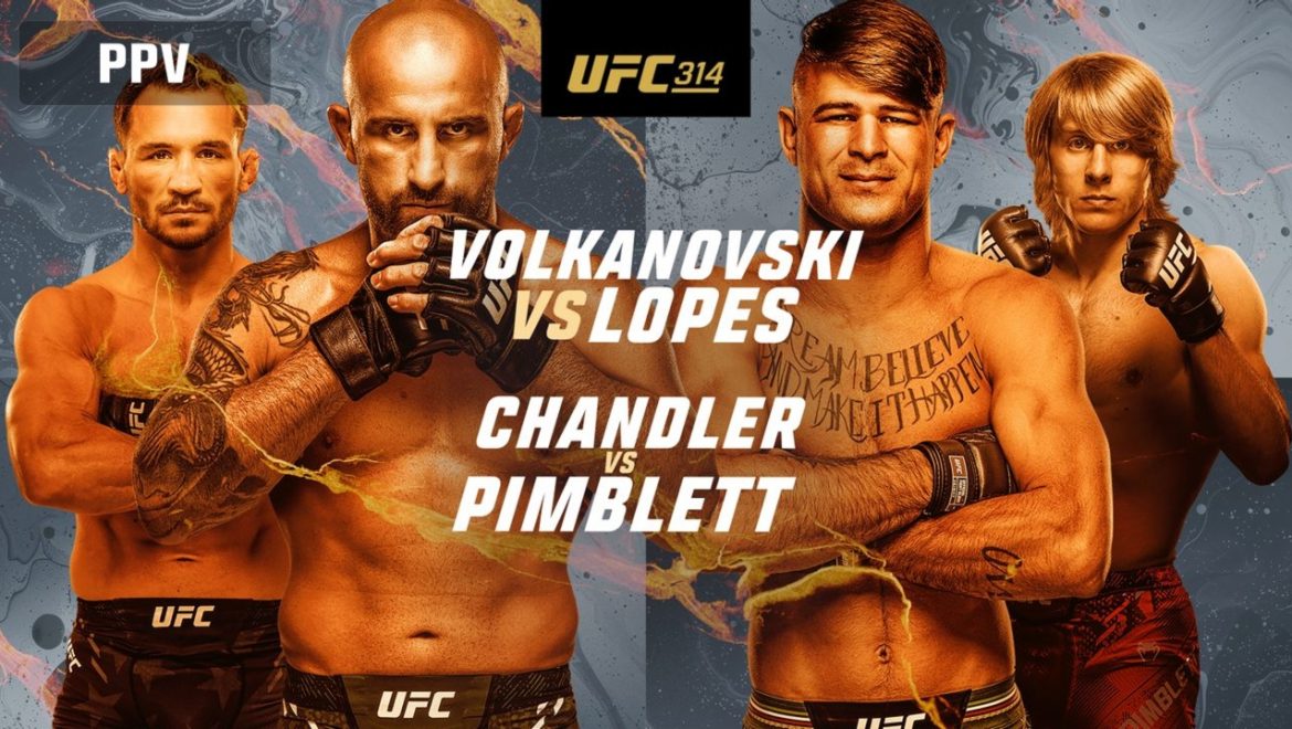 Assistir UFC 314 Online: Guia Completo para Acompanhar as Lutas ao Vivo ...